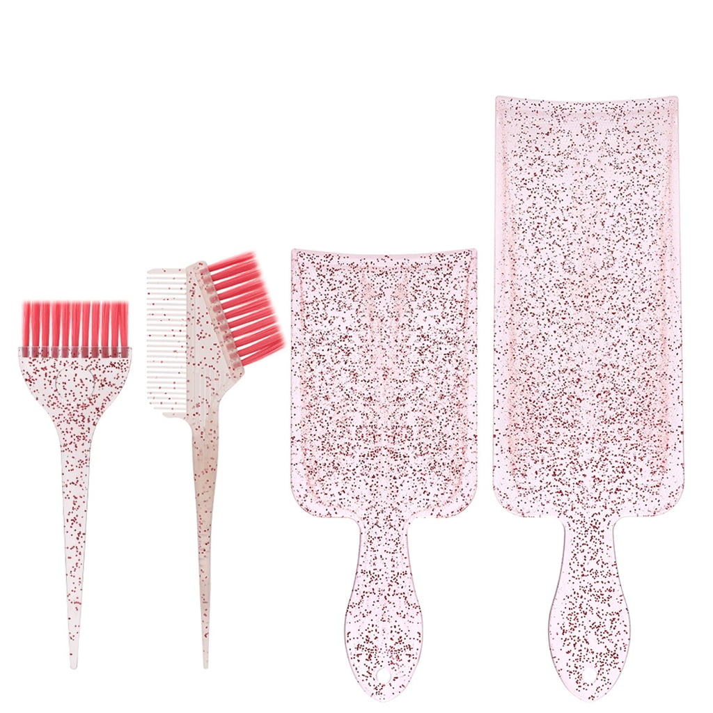Huhudde 4x Hair Dye Brush Highlighting Combs Hair Coloring Kits ...