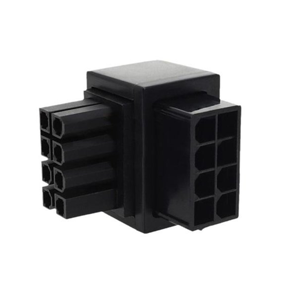 Huhudde 90Degree Angle 8Pin GPU Power Female to Male Adapter for 8pin ...