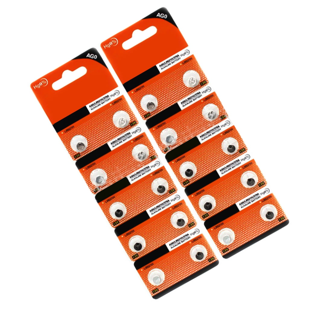 Huhudde AG0/LR521/379 Button Coin Cell Batteries Durability Button ...