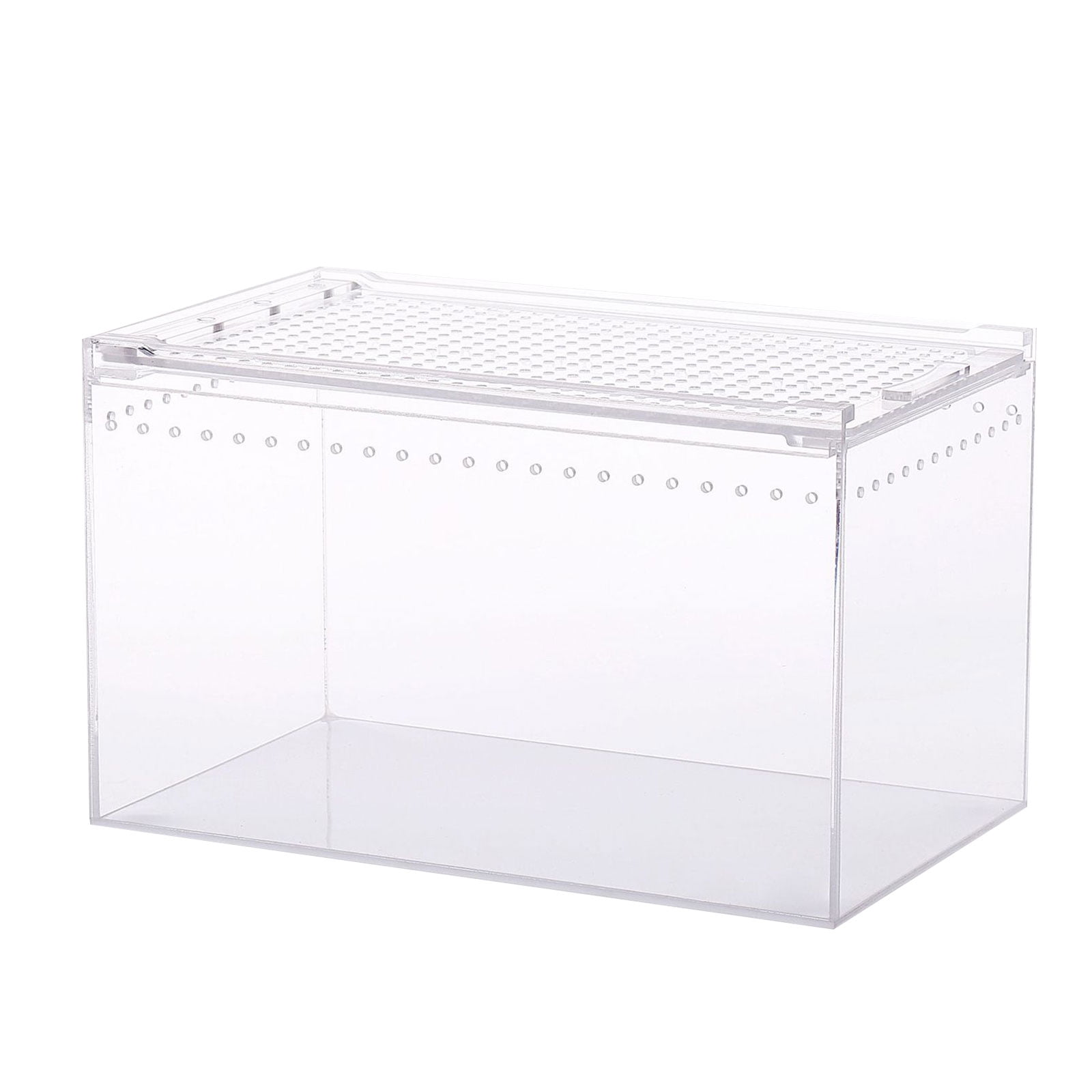 Huhudde Acrylic Reptile Cage Breeding Box Terrarium Clear Feeding ...