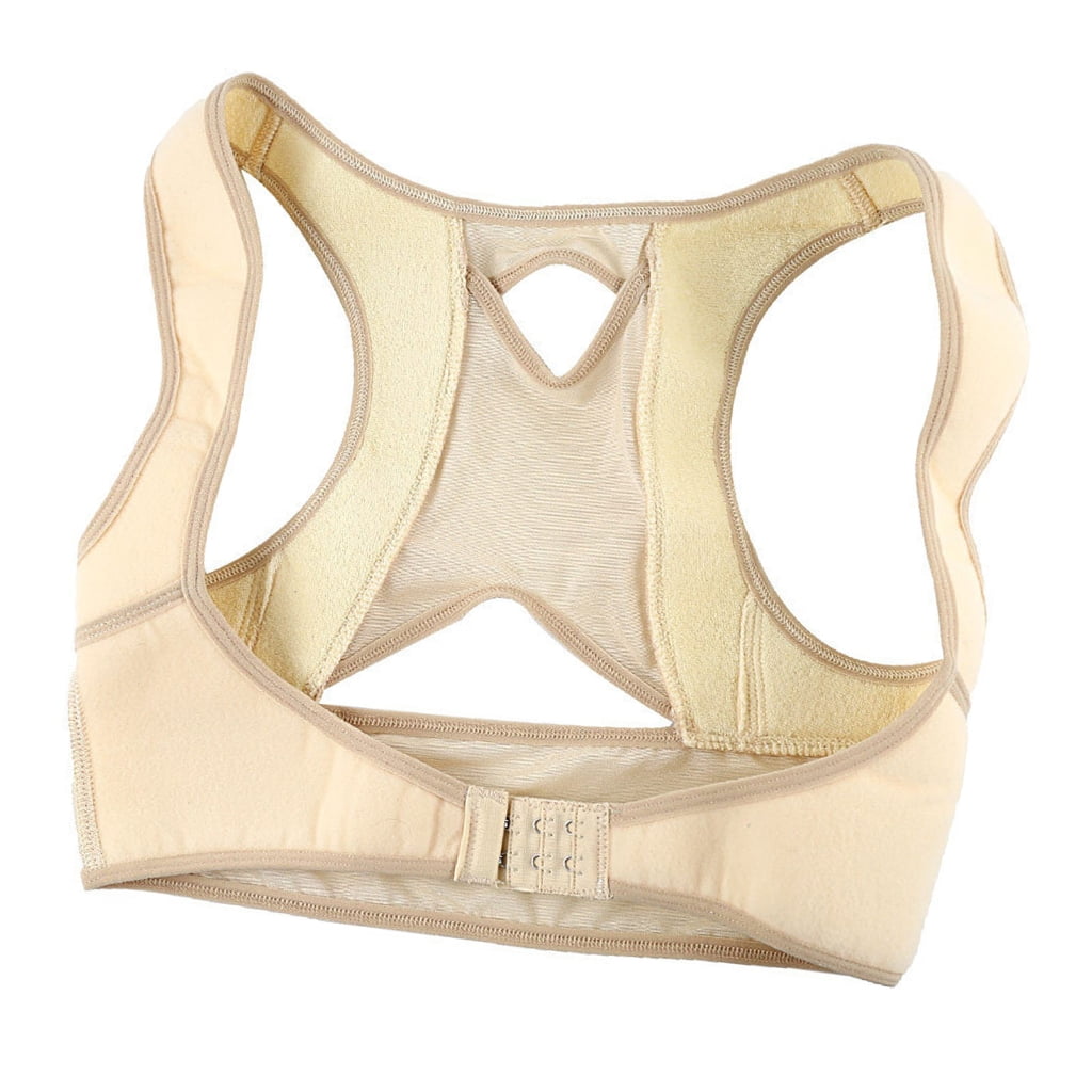 Huhudde Adjustable Postures Corrector Back Brace for Neck Shoulder and ...