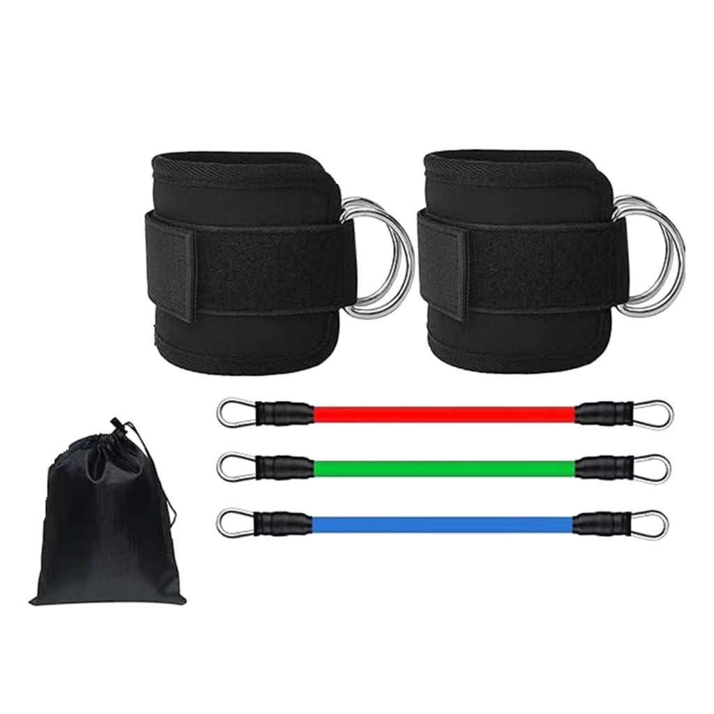 Huhudde Ankle Bands for Workout Ankle Resistance Bands with Cuffs Bands ...