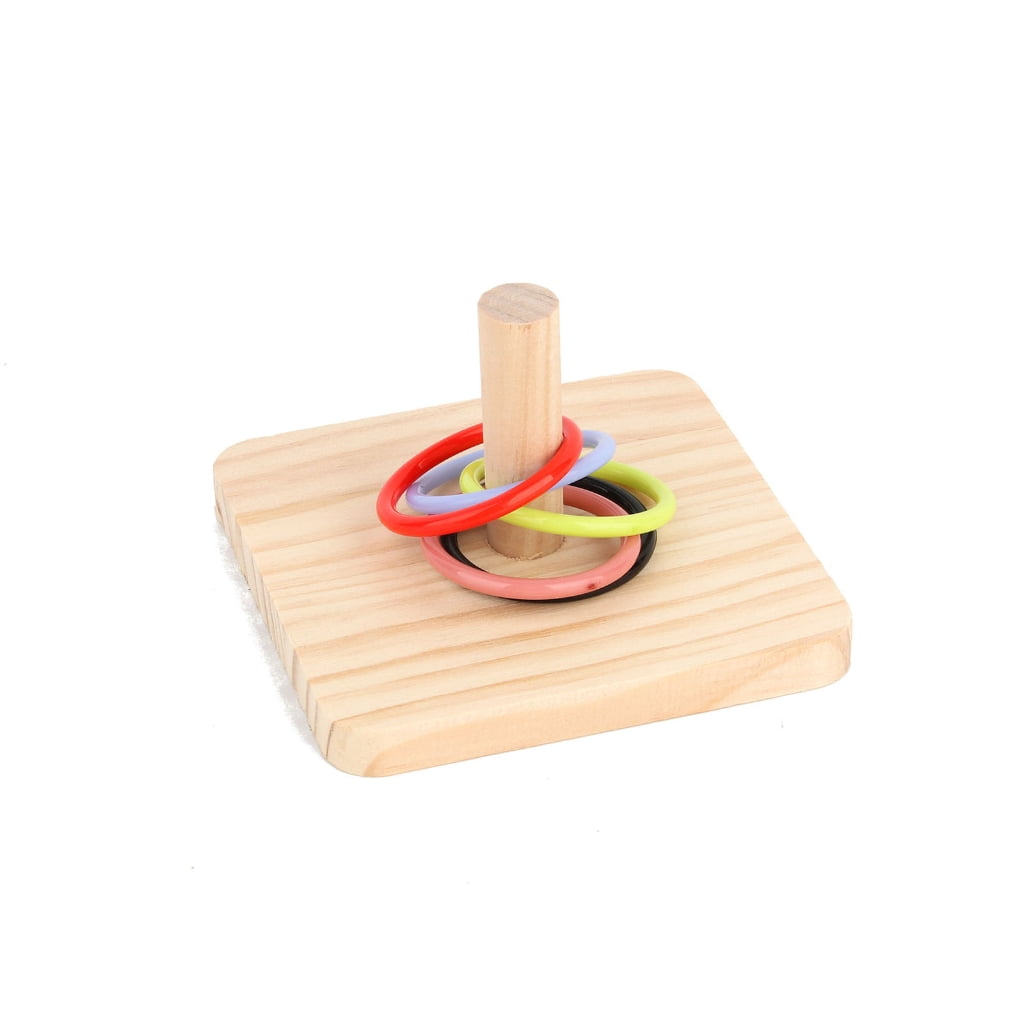 Huhudde Bird Desktop Stacking Toy Parakeets Intelligence Training Game ...