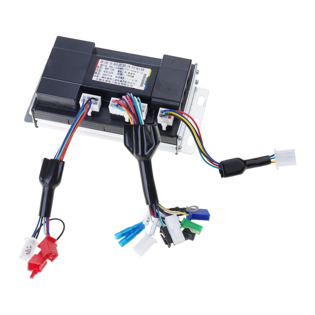 Huhudde Brushless Motor Controller 48-72V 1500W 50A Speed Controller ...