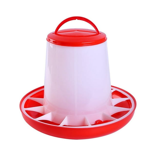 Huhudde Chicken Feeder Hanging Poultry Food Dispenser Feed Multiple ...
