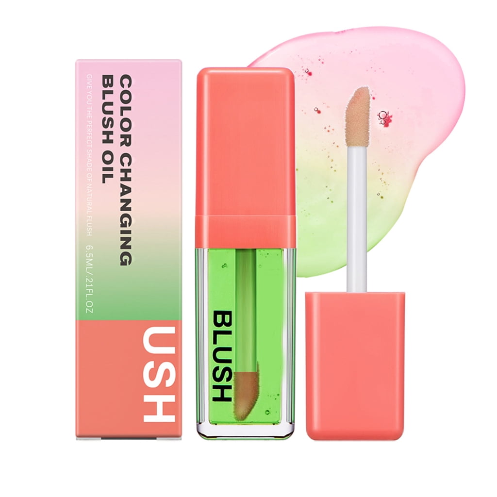 Huhudde Color-Changing Blush Lip & Cheek Cream Multipurpose Balm Long ...