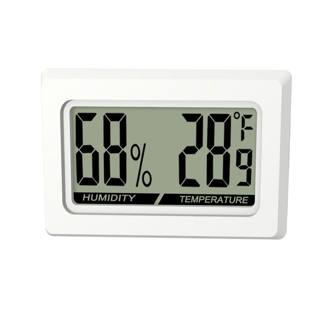 Huhudde Compacted Thermometer Humidity Gauge for Lab Room Reptiles ...