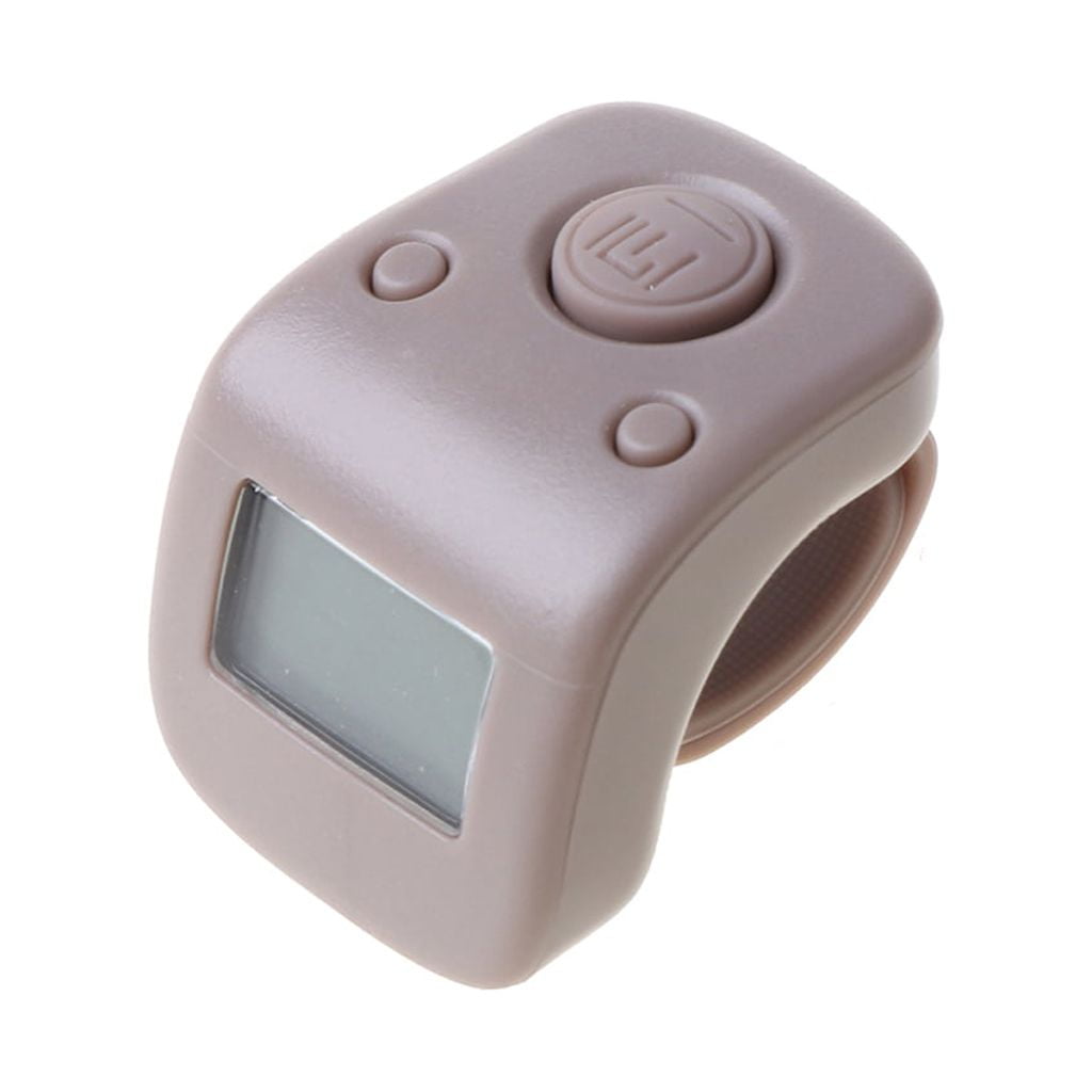 Huhudde Digital LCD Finger Ring Tally Counter 6 Digit Buddha Bead ...