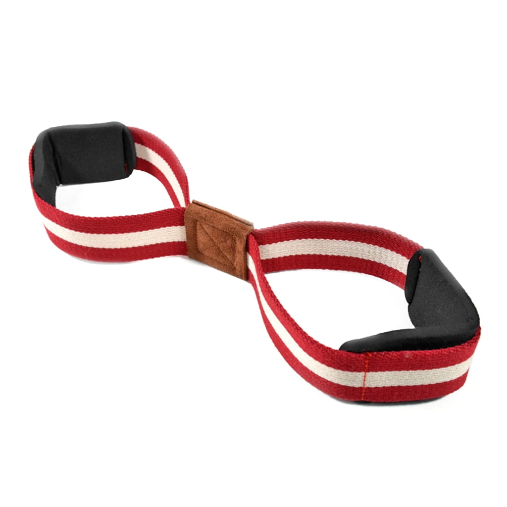 Huhudde Figure 8 Weight Lifting Straps Heavy-Duty Support Straps ...