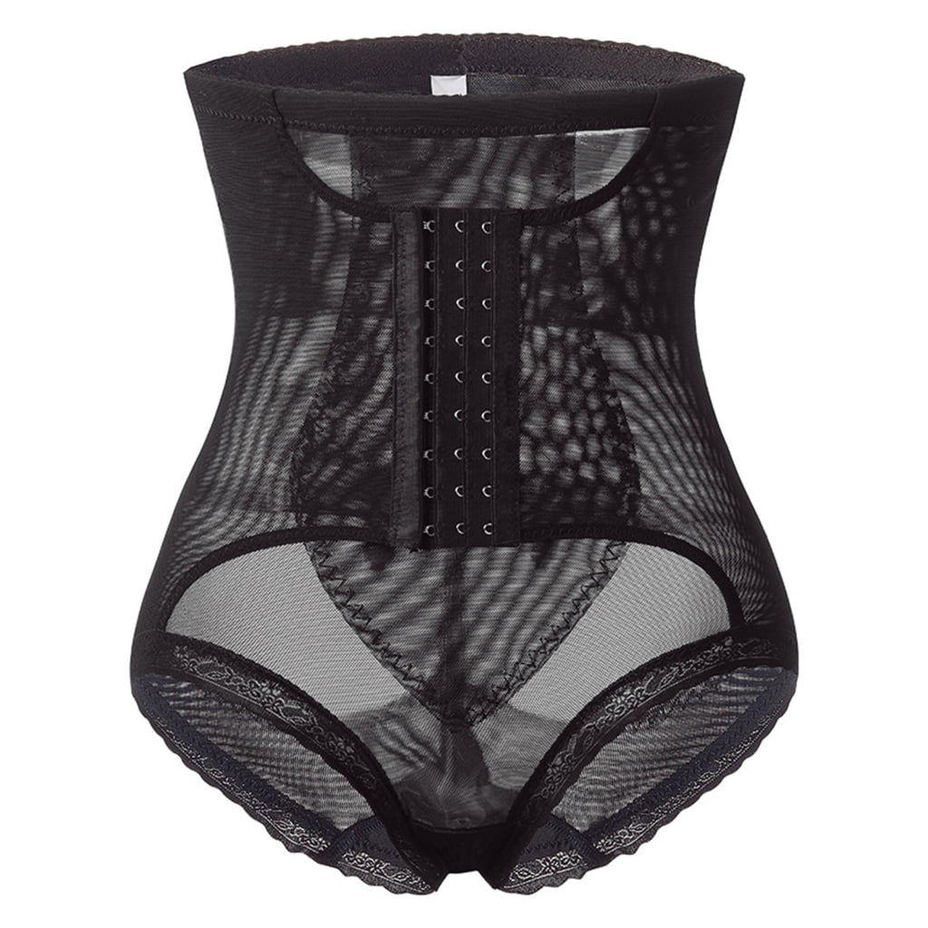 Huhudde Firm Compression Butt Lifting Underwear Breathable Mesh Waist ...
