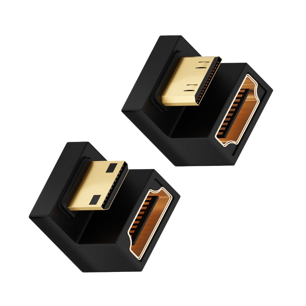 Huhudde Flexible Space Saving USB C Male To Female Adapter Durability ...