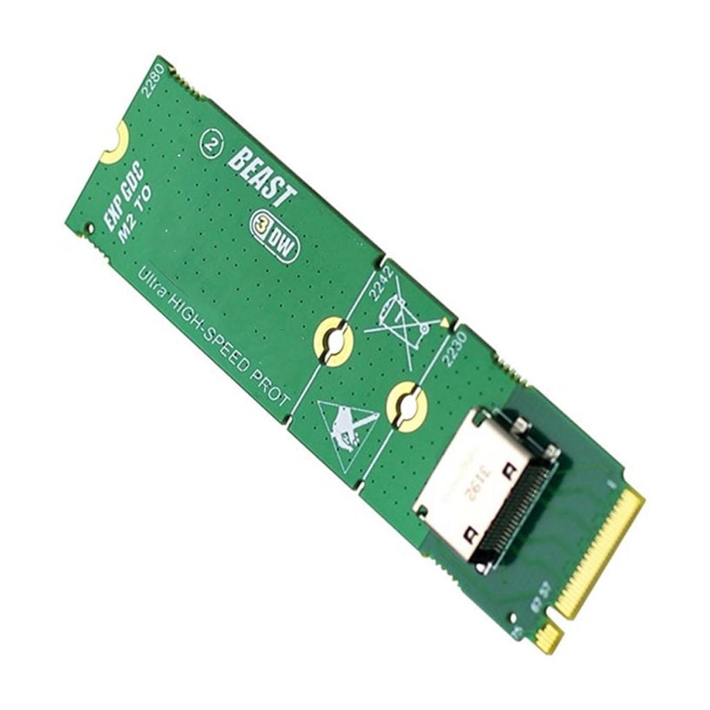 Huhudde Graphics Card Docking Station M.2 M Key to Oculink GPU Dock ...