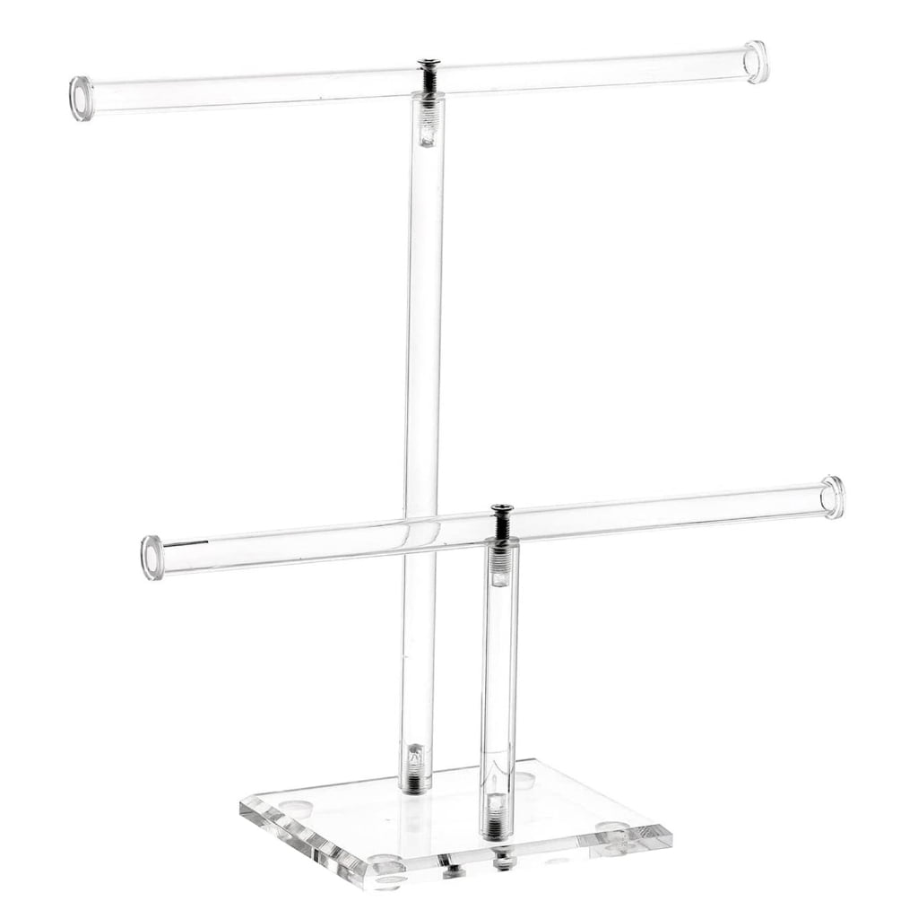 Huhudde Headband Holder 2-Tier Acrylic Clear Hairband Display Stand ...