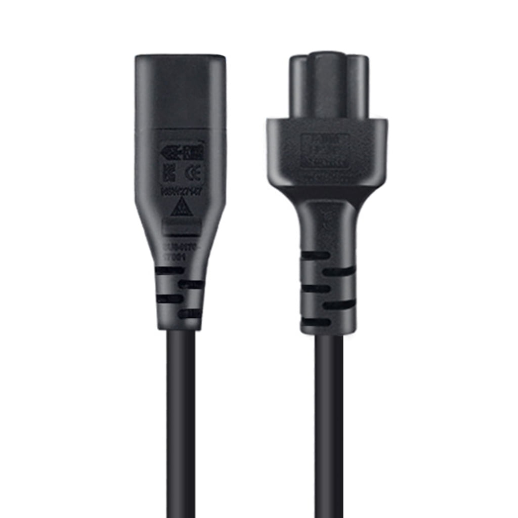 Huhudde IEC320 C8 2pin Male to IEC320 C5 IEC320 Cloverleafs Power Cable ...