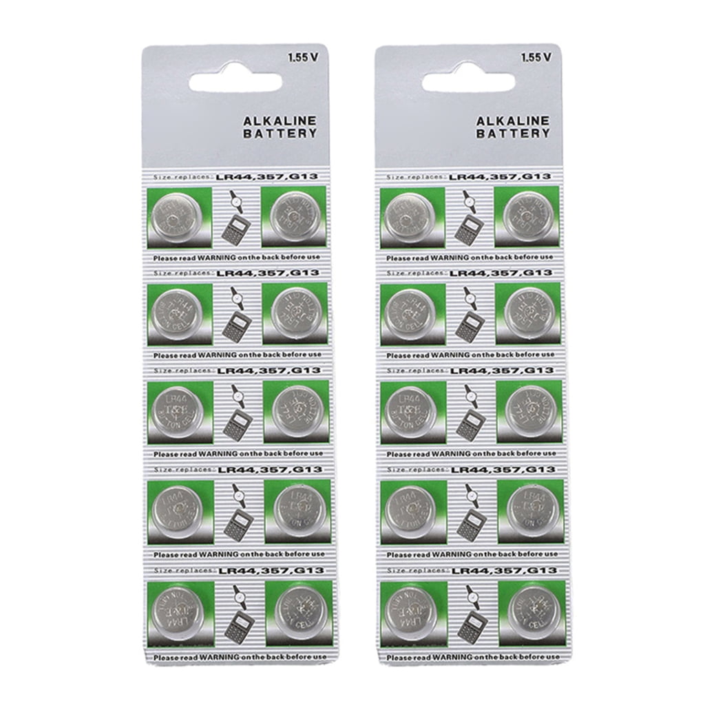 Huhudde LR44 Assorted Button Coin Cell Battery for Watches and ...