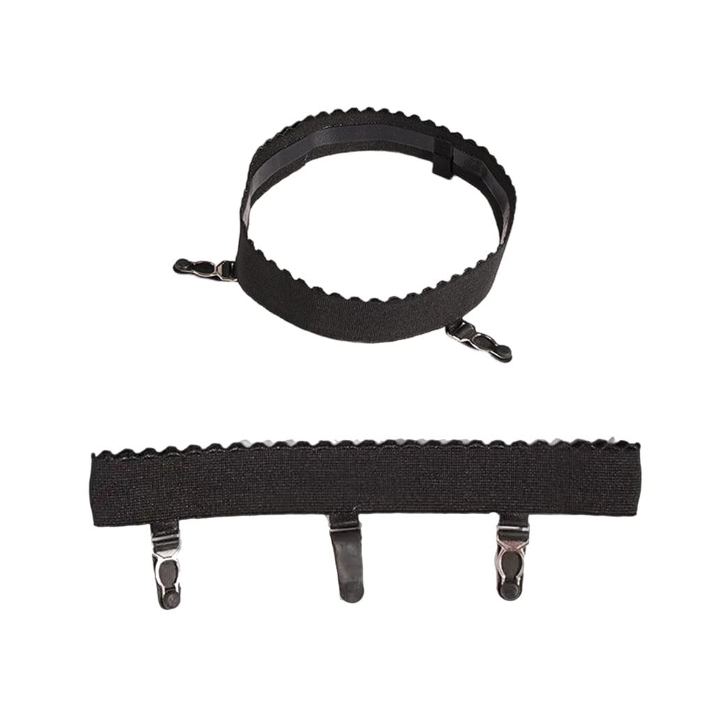Huhudde Lace Leg Rings Punk Leg Harness Garter Belt Elastic Adjustable ...