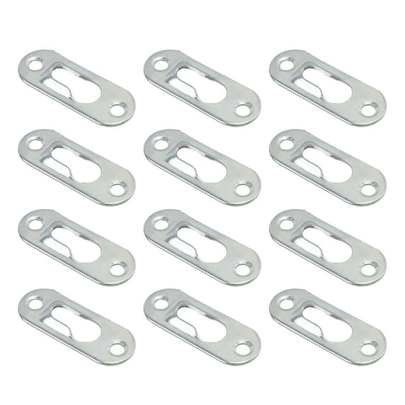 Huhudde Large Flush Mount Brackets Interlockings Buckle Hooks Metal for ...