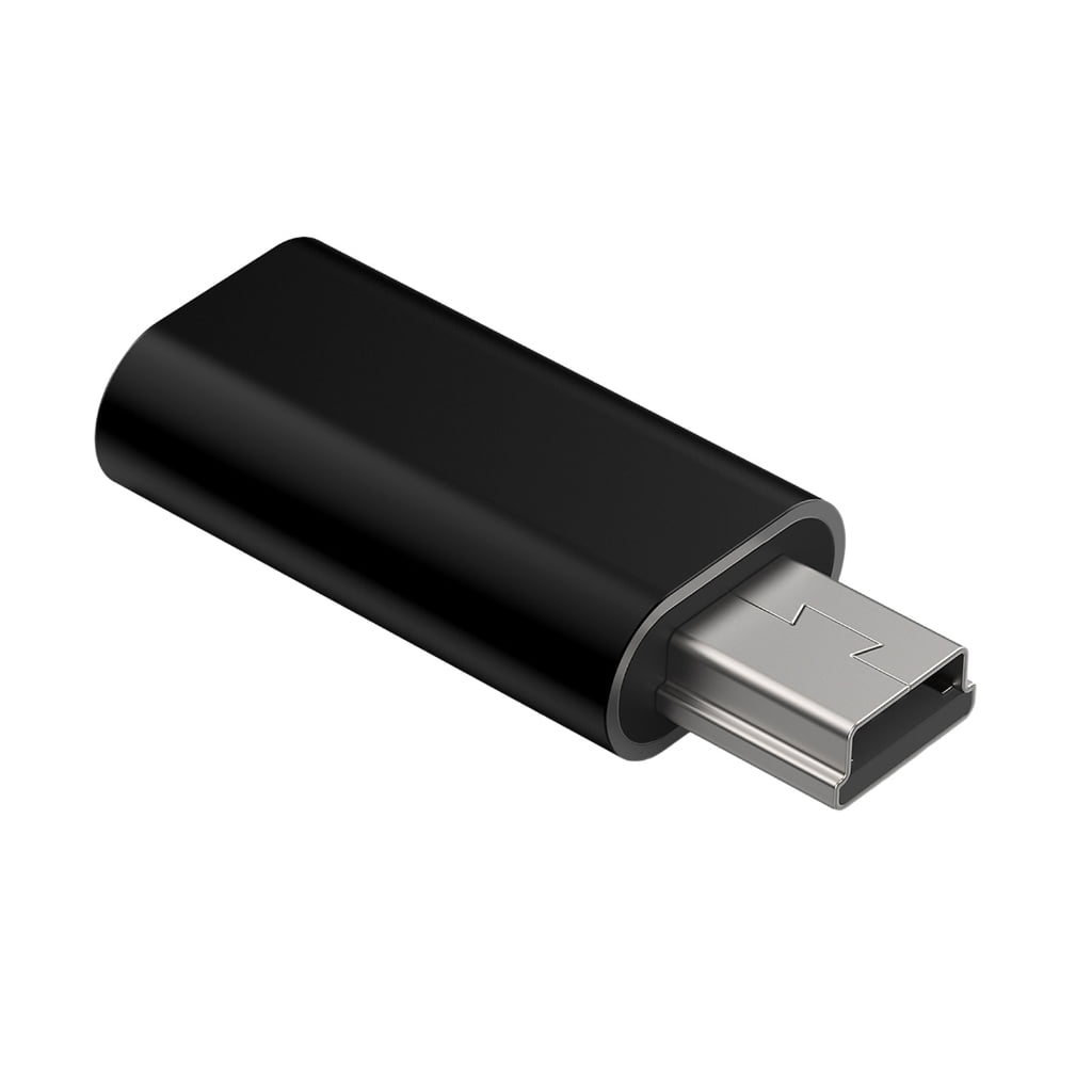 Huhudde Mini USB To Type C Adapter USB C Female Charger Converter Data ...