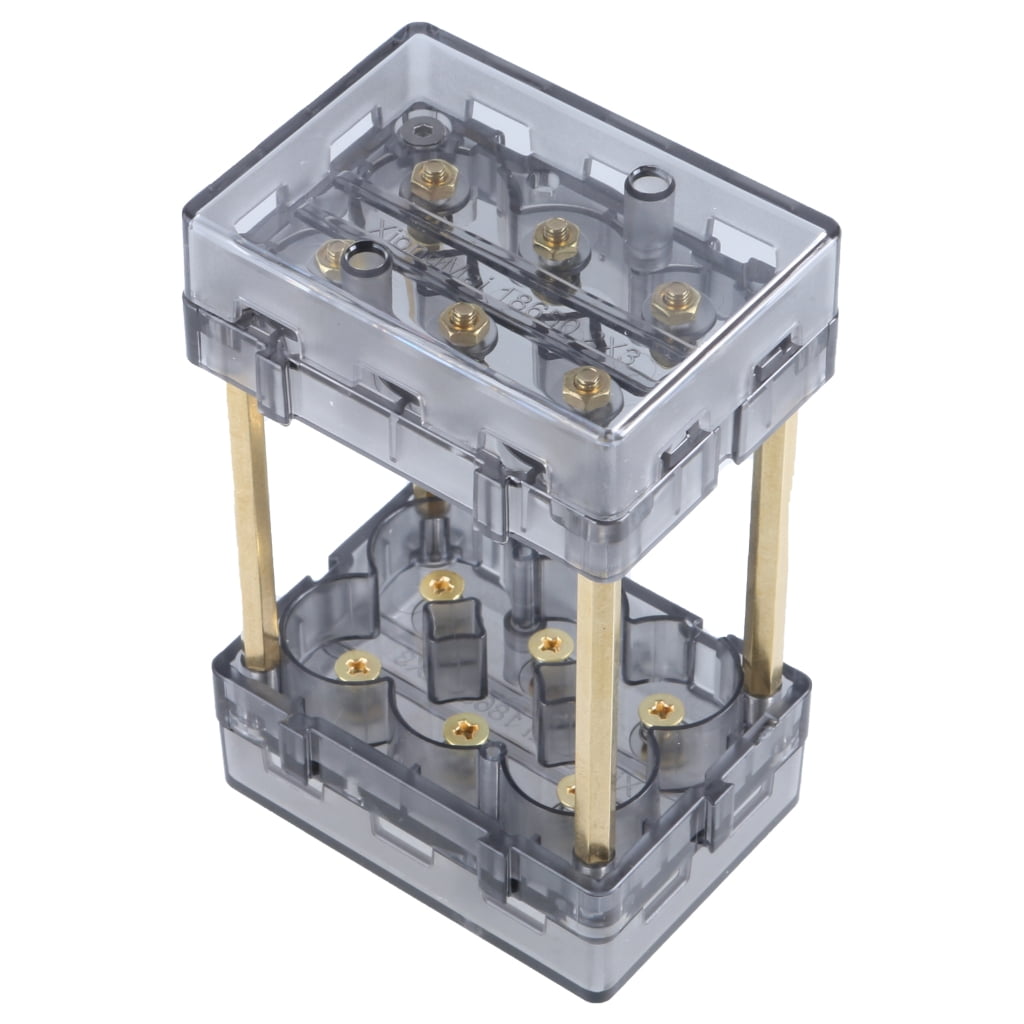 Huhudde Modular Energy Storage Kit 21700 Battery Holder Case Box ...