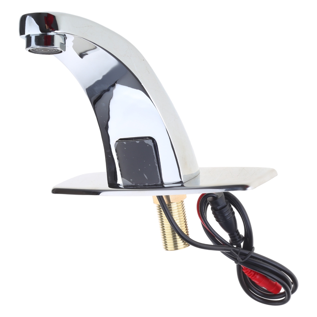 Huhudde Non Contact Sensor Tap Touchless Bathroom Sink Automatic ...