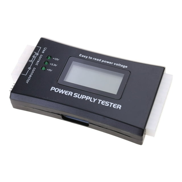 Huhudde PC Power Supply Diagnostic Tester With LCD Screen Supports 20/ ...