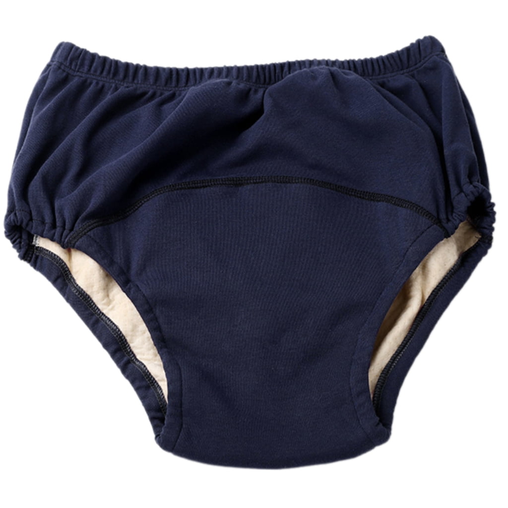 Huhudde Reusable Incontinences Panties For Women Men Absorbent Cotton ...