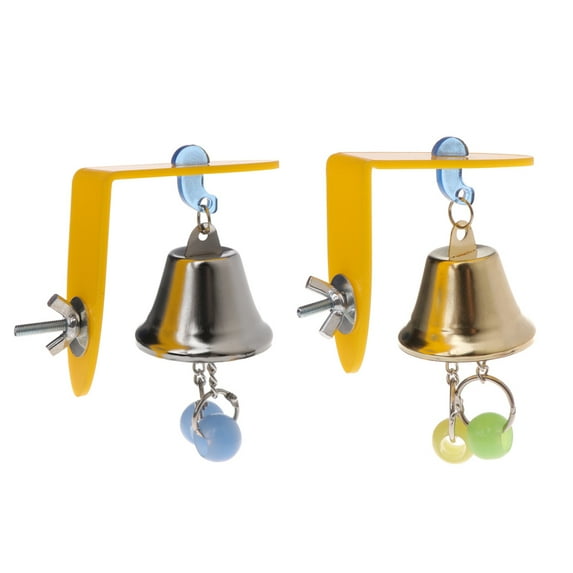 Huhudde Ring Bells String Toy Teeth Grinding Bird Exercise Molar ...