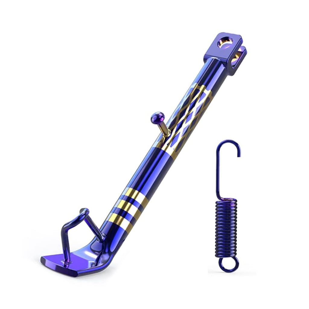 Huhudde Scootor Kickstand Side Support Stand Adjustable Holder Foot ...