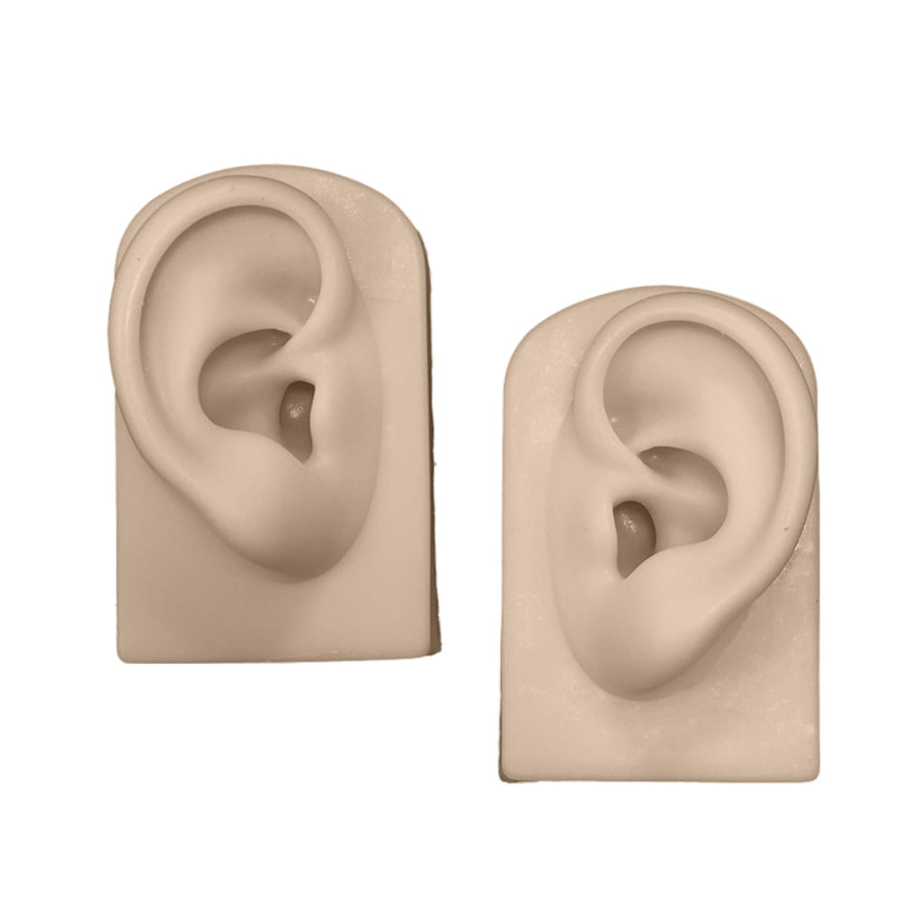 Huhudde Silicone Ear Model for Piercing Practice and Jewelry Display ...