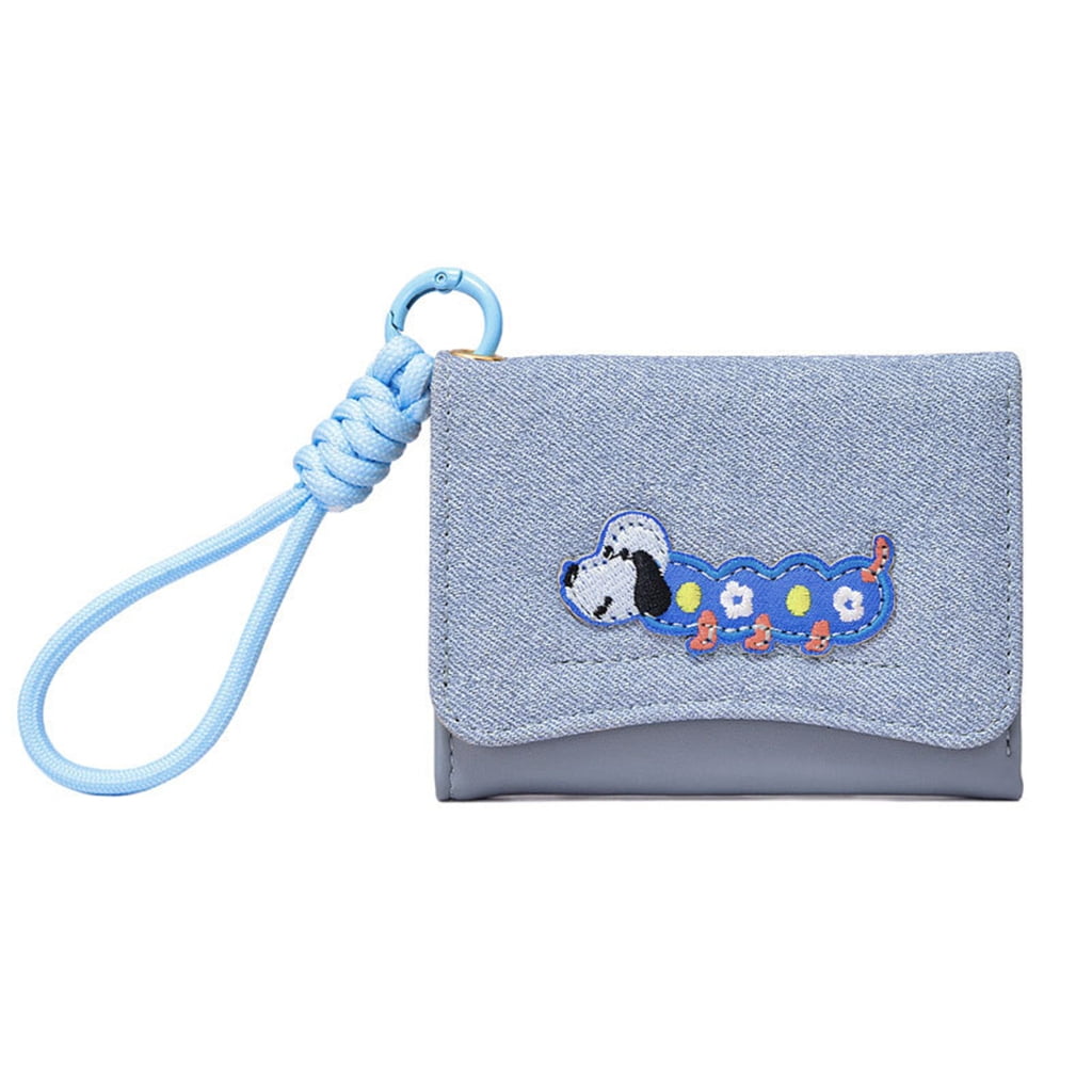 Huhudde Small Wallet PU Leather Coin Bag Cartoon Sausage Dog Wallet ...