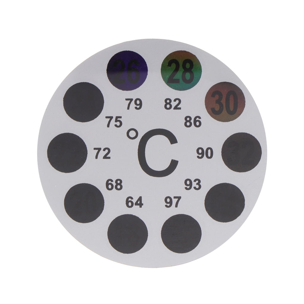 Huhudde Thermometer Stickers Aquarium Adhesive Sticker for Fish for ...