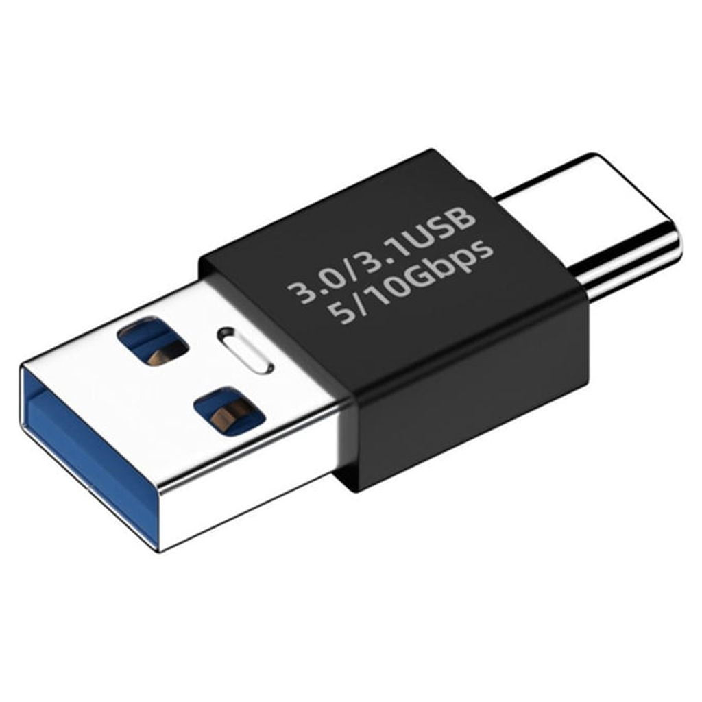 Huhudde USB C Male to USB3.1 male Adapter Charge Convertor for Faster ...
