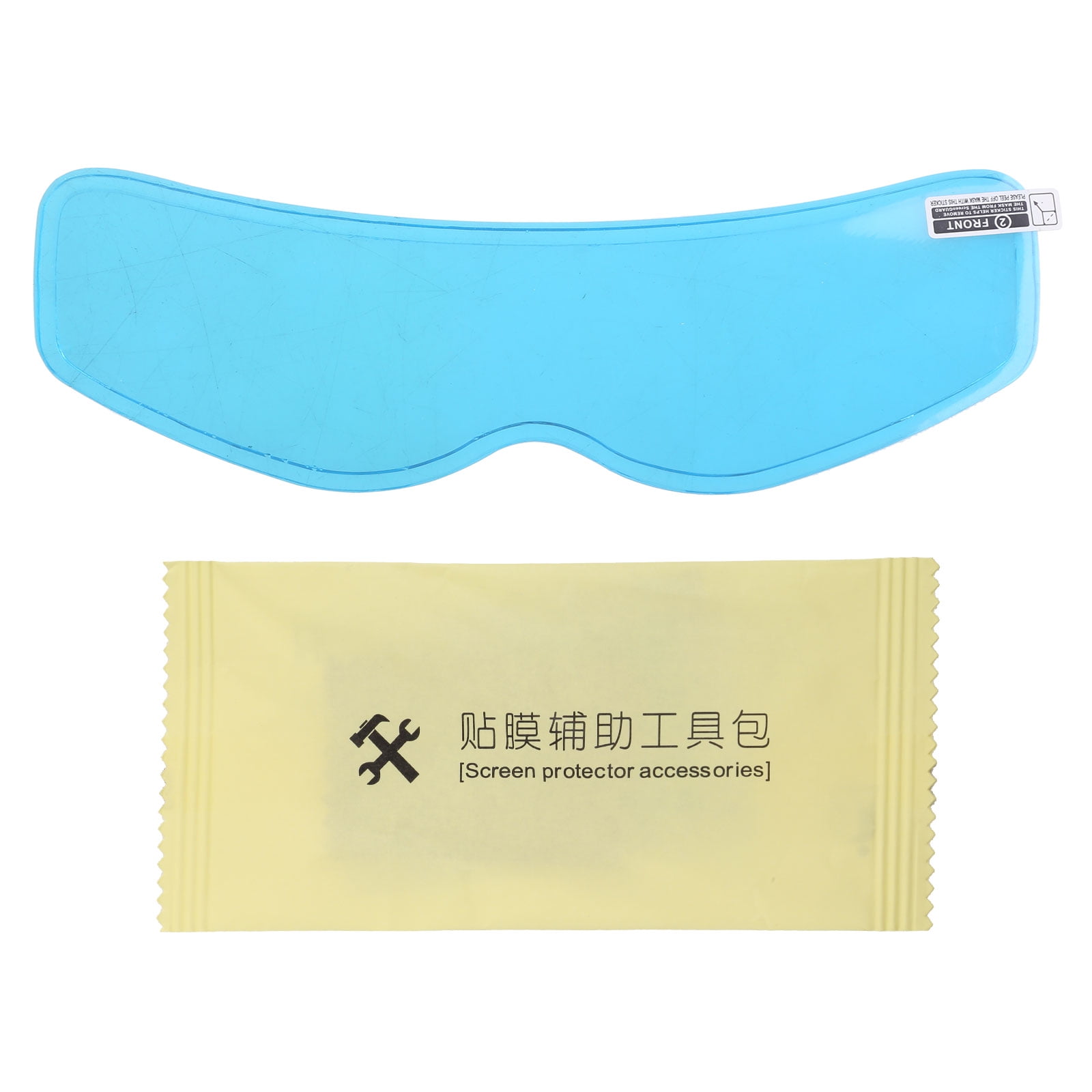 Huhudde Universal Motorcycle Helmet Clear Rainproof Film Anti Rain ...