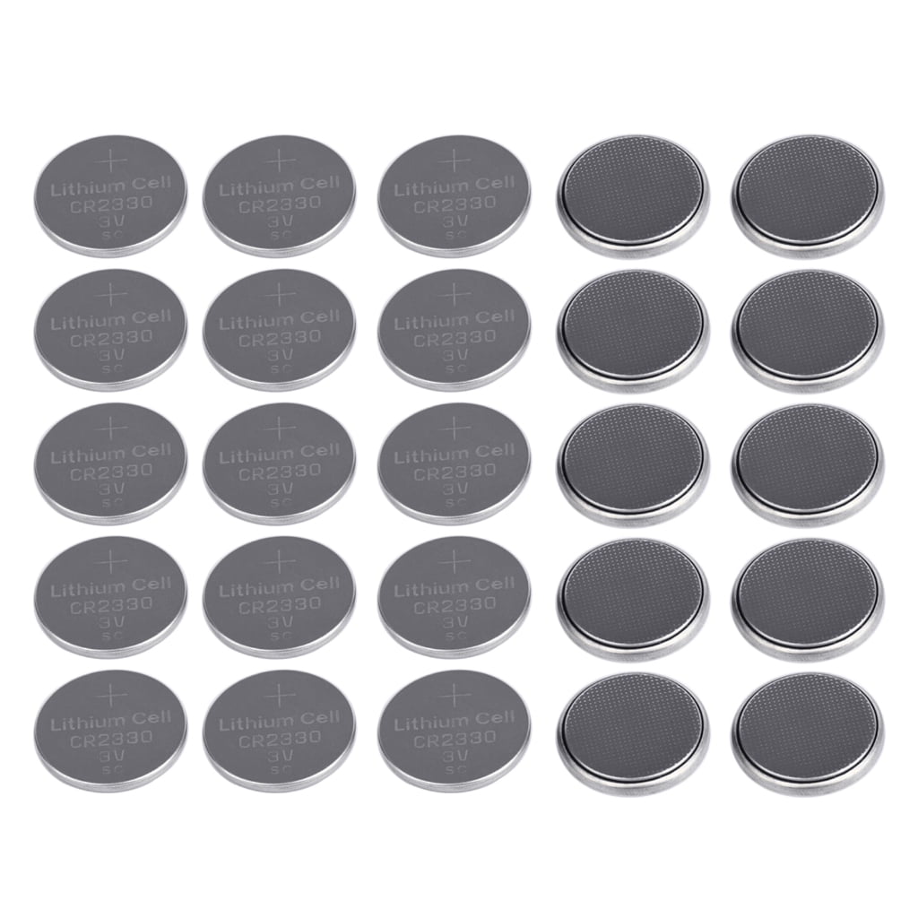 Huhudde Versatile CR2330 Button Cell Battery 3V for Car Key Fob and ...