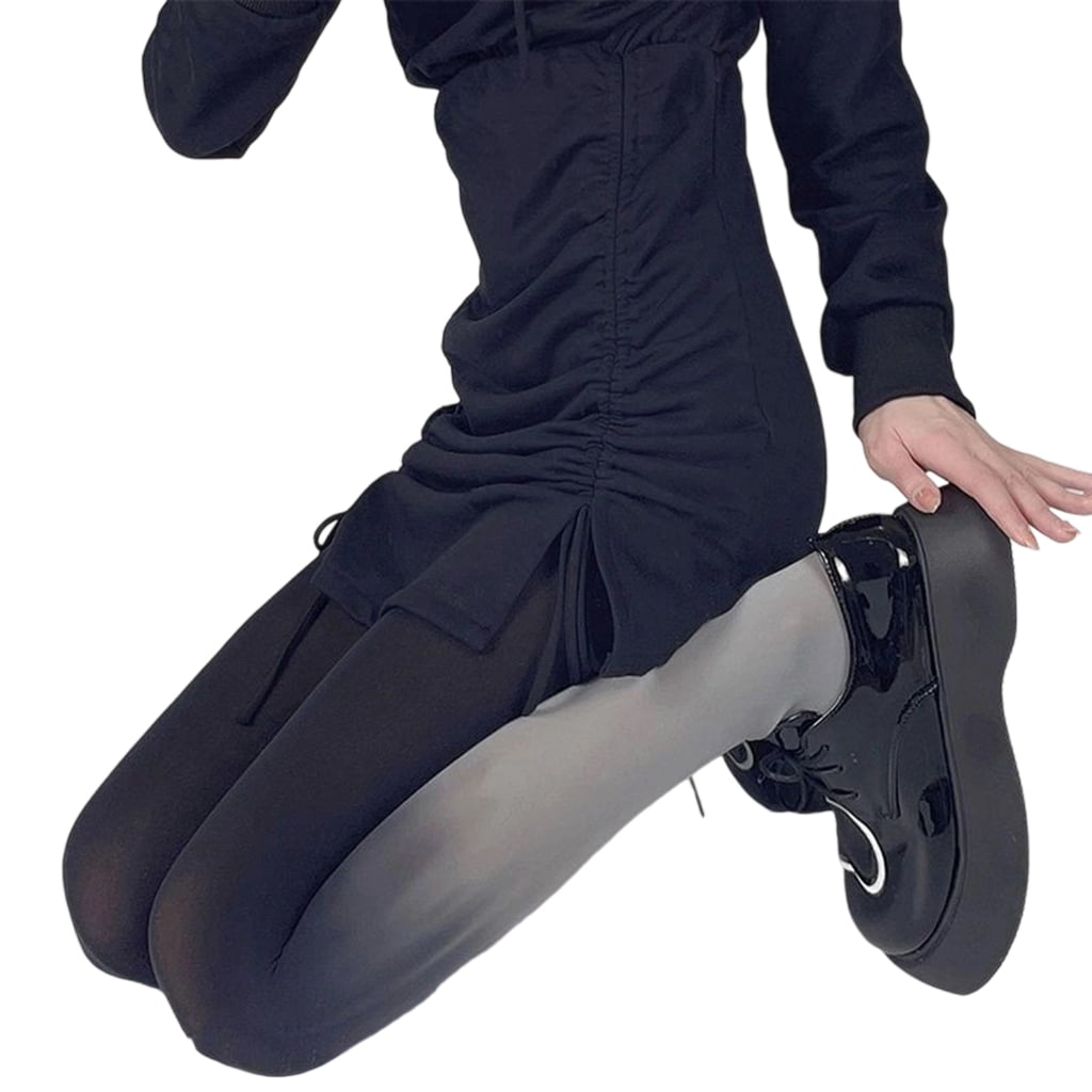 Huhudde Women's Control Top Pantyhose Sheer Tights Gradients Silk ...
