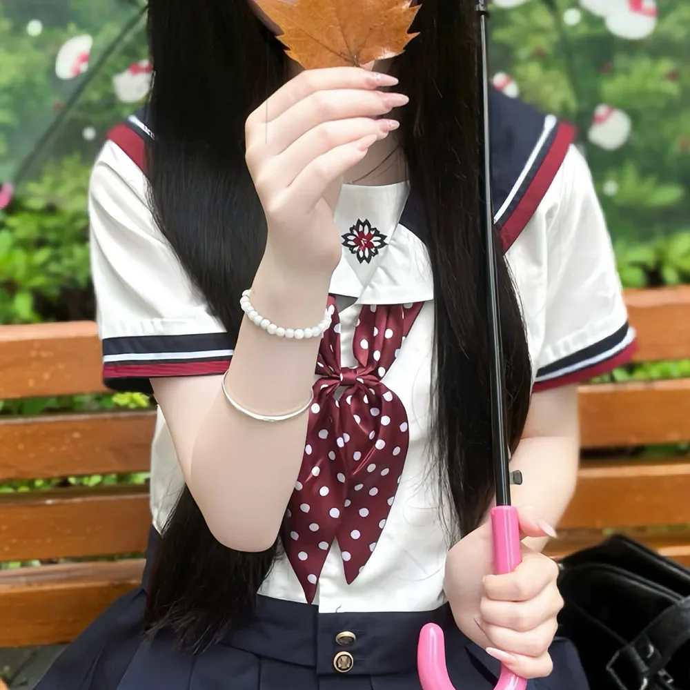 Hui Xuan Genuine Japanese and Korean JK Uniforms for Students To Wear Sweet College Style Sailor ...