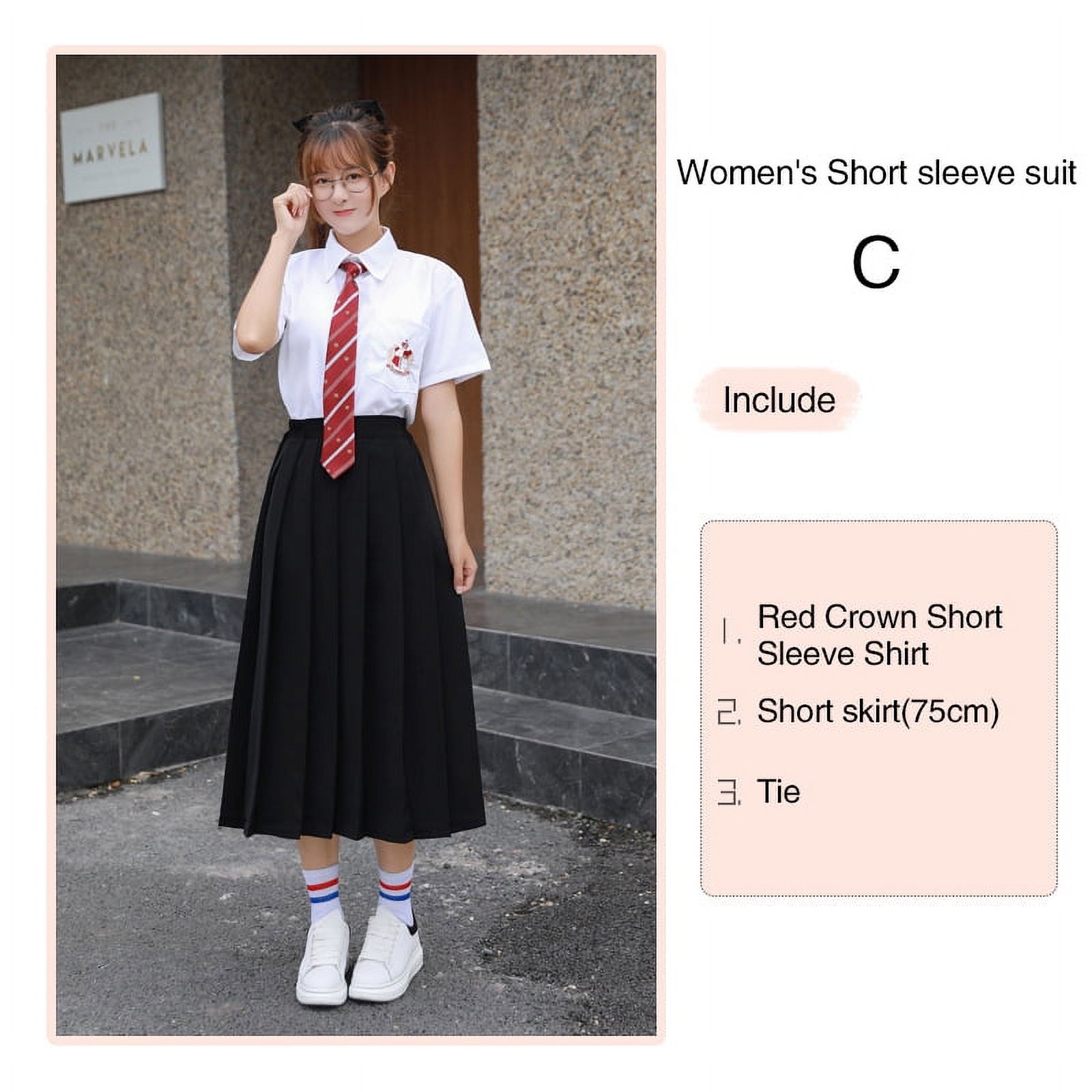 Hui Xuan Korean School Uniform Student Clothes Spring College Style Performance Clothes Female ...