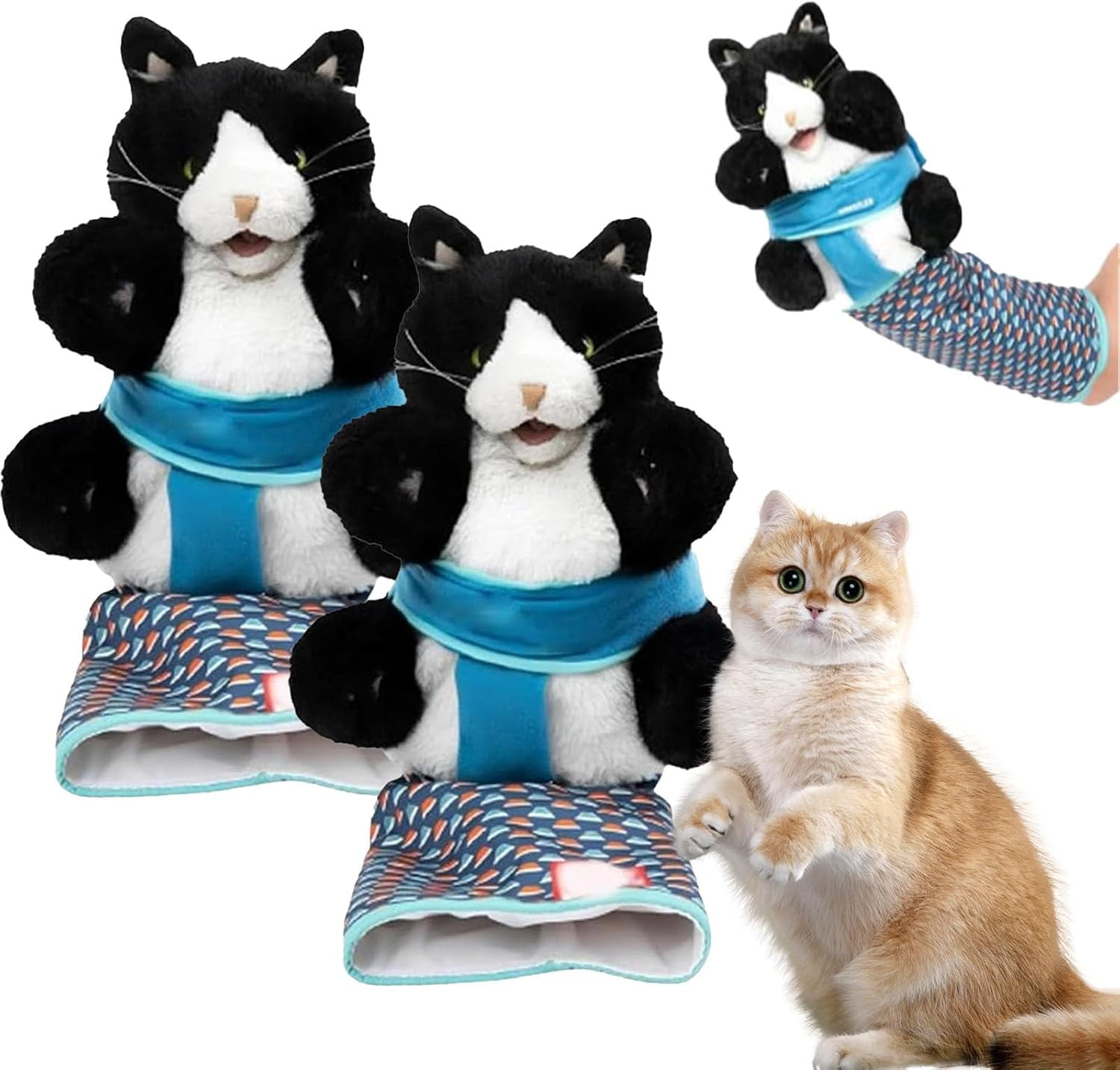 Hui boli Cats Puppet Wrestler, Cats Puppet Wrestler Interactive Toy ...