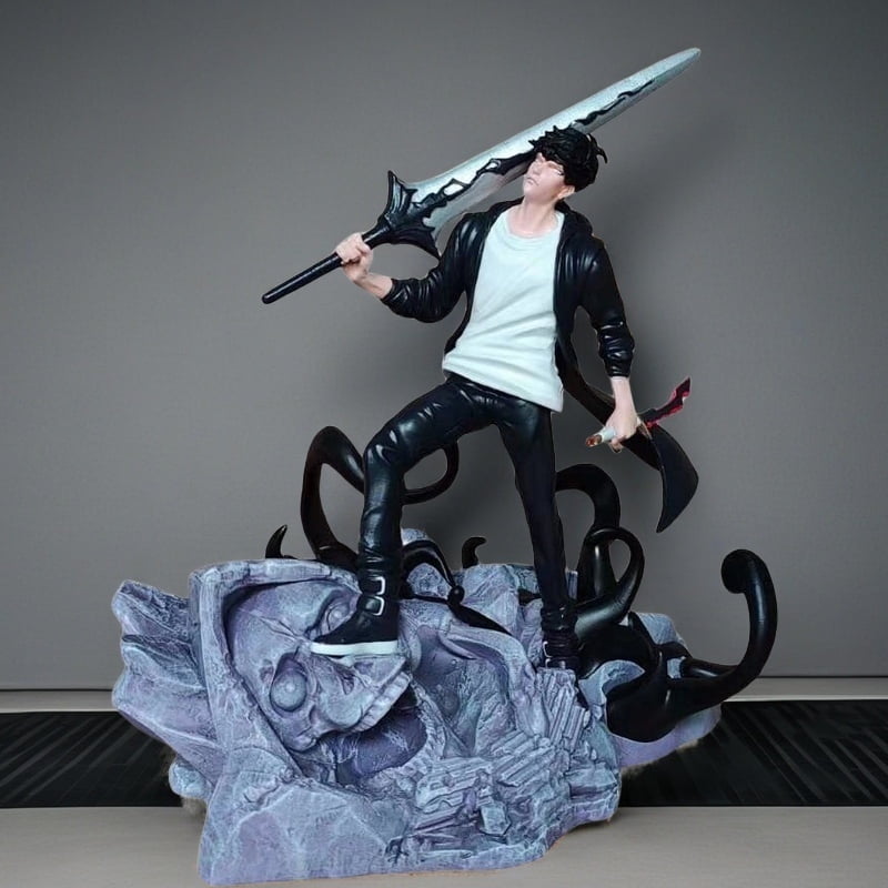 Hui boli Sung Jin Woo Figure, Solo Leveling Figure, Anime Figure ...