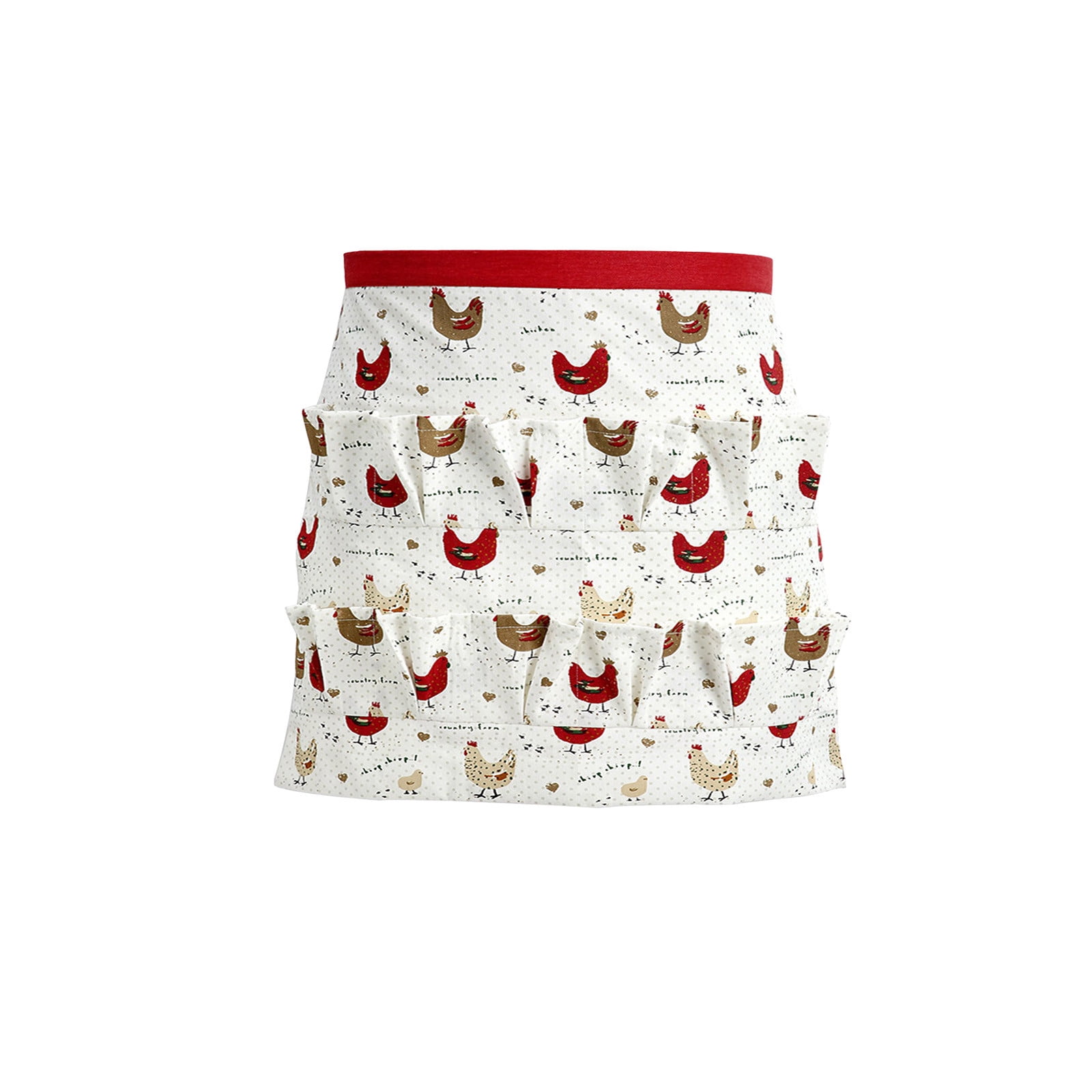 HuiXinOu 12-Pocket Deep Pocket Egg Collecting Aprons Farmhouses Style ...