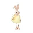 HuiXinOu Easter Bunny Figurines Plush Hanging Ornaments for Easter ...