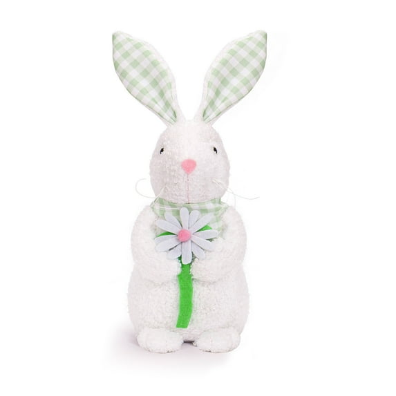 HuiXinOu Easter Bunny Standing Doll Cute Party Festival Home Table ...