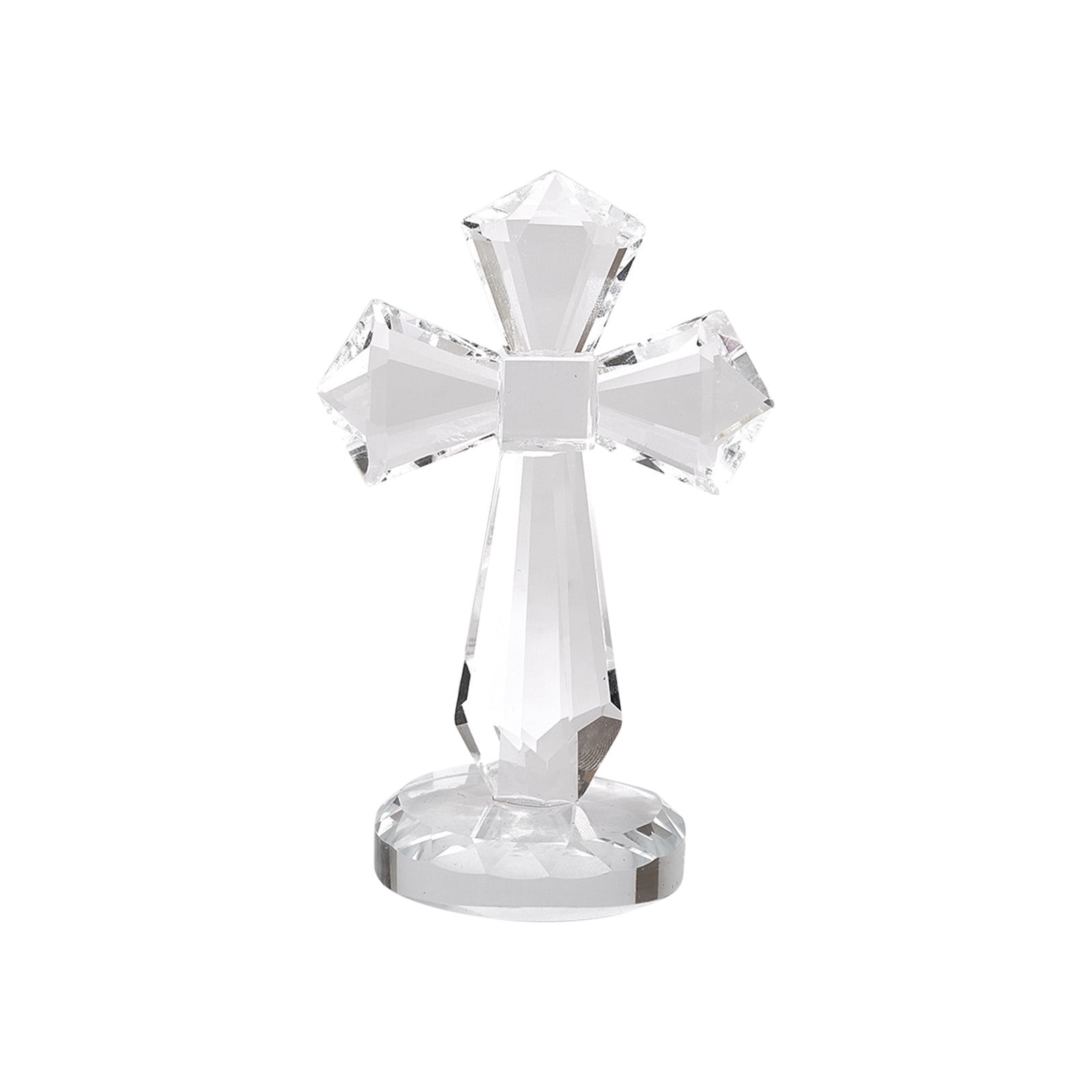 HuiXinOu Heart Angel and Prism Crystal Glass Figurine, Showcase Office ...