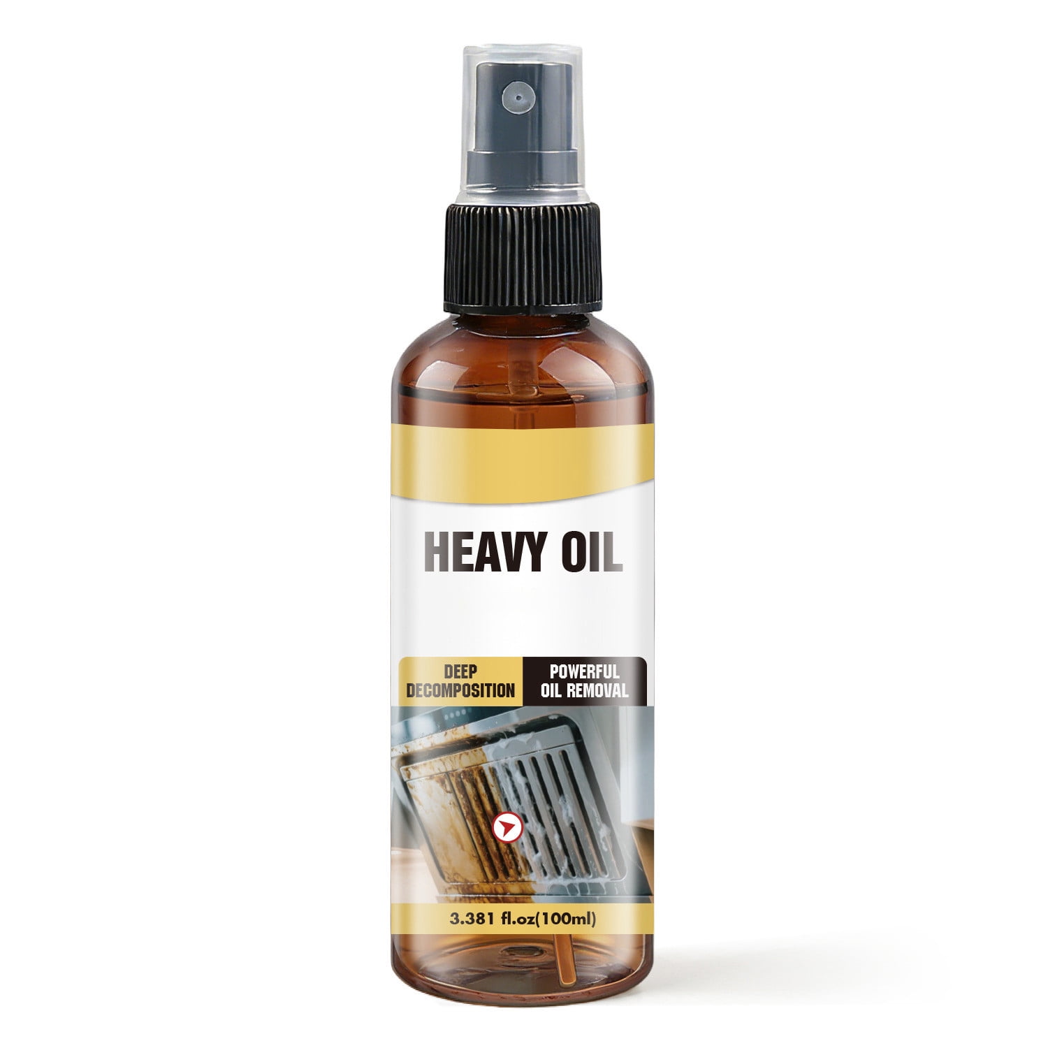 HuiXinOu Heavy Duty Degreaser Spray, Powerful Kitchen Grease Remover ...