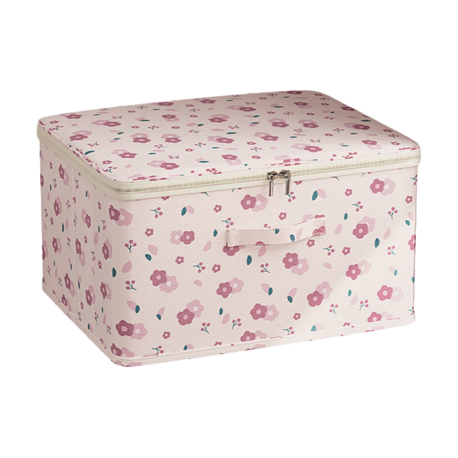 HuiXinOu Large Capacity Storage Box with Lid, Foldable Fabric Organizer ...