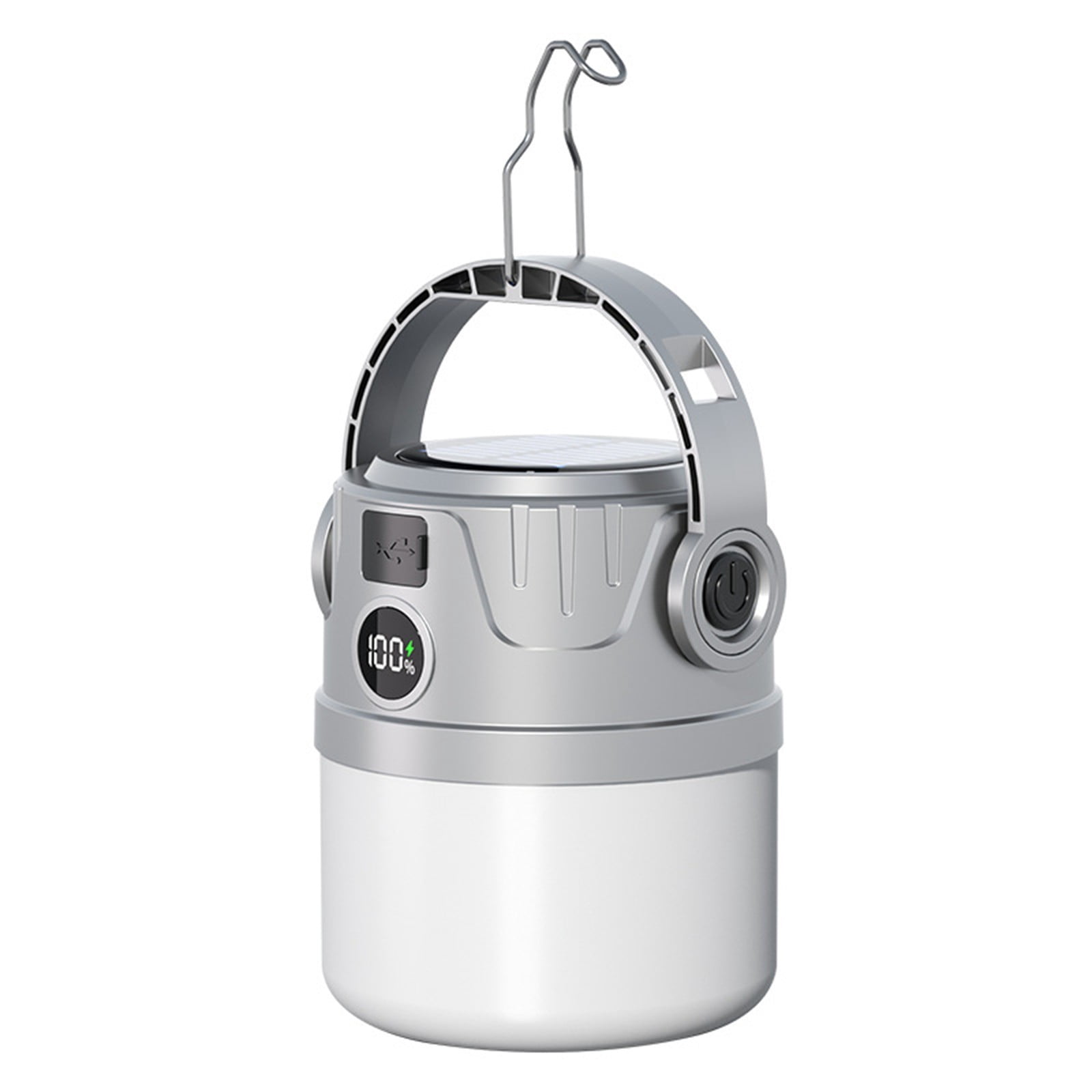 HuiXinOu Solar and Rechargeable Camping Lantern, Multi-Function ...