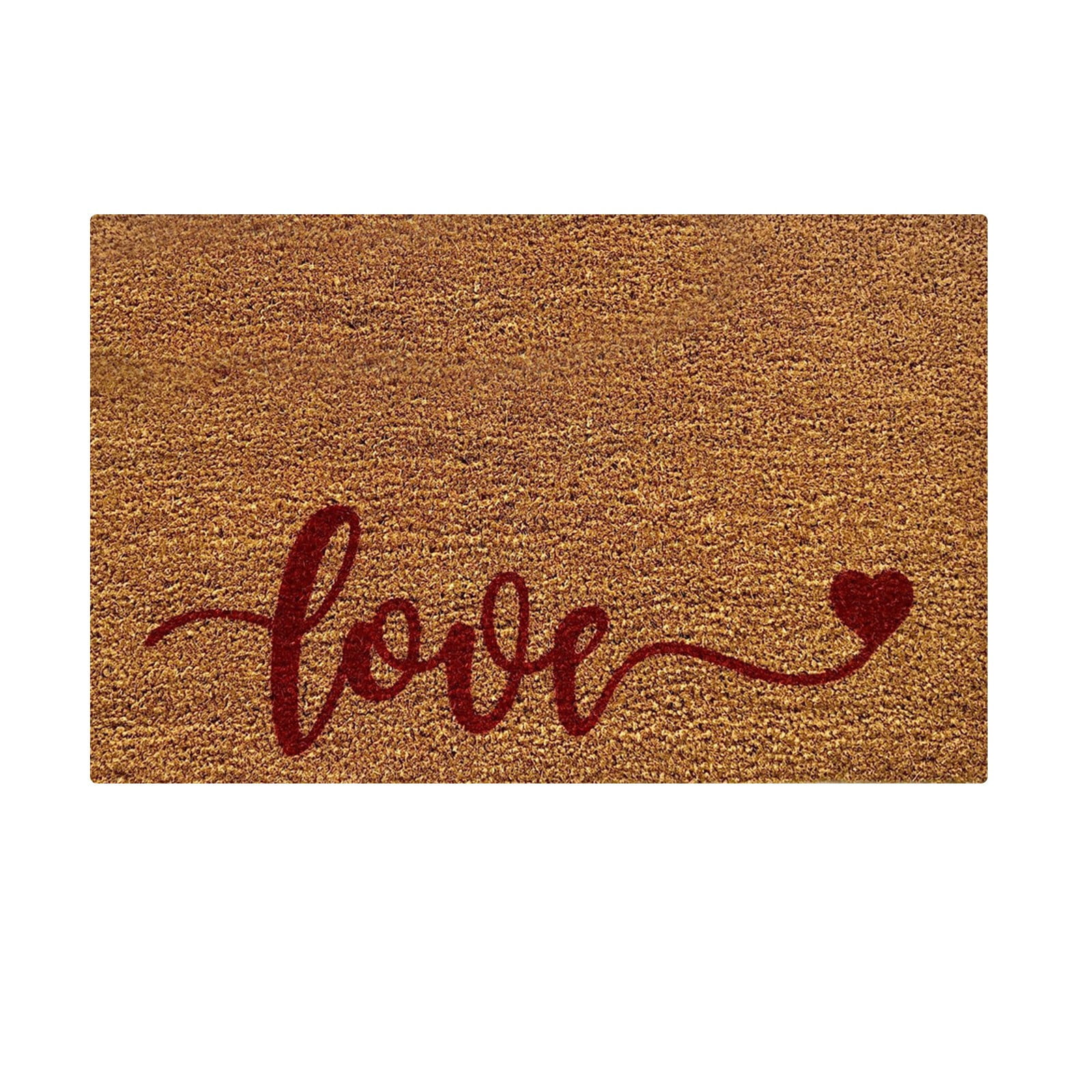 HuiXinOu Valentine's Day Doormat 16x24 Inches, Non-Slip Welcome Mat ...