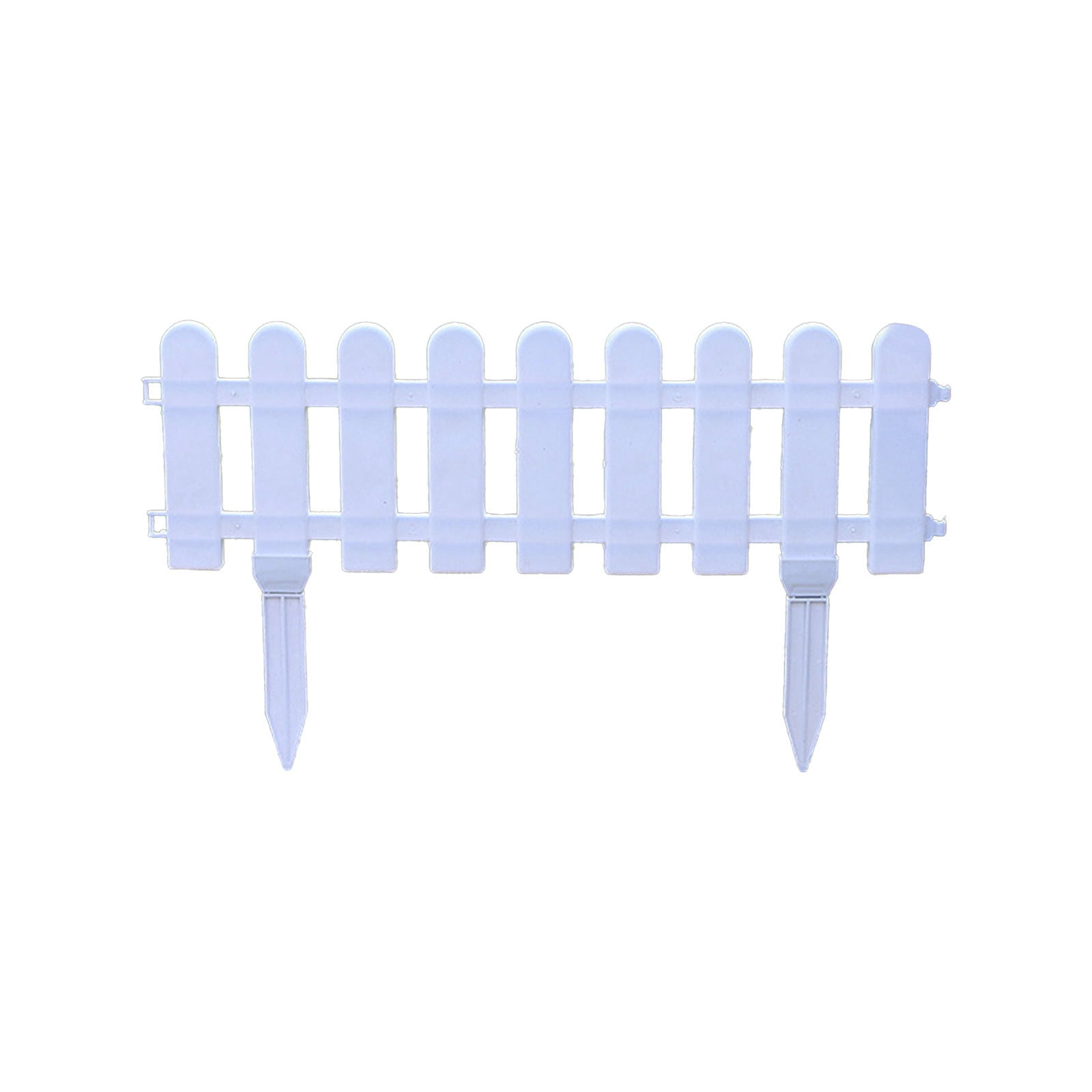 HuiXinOu Yard Fence Small Garden Border, Mini White Picket Fence with ...