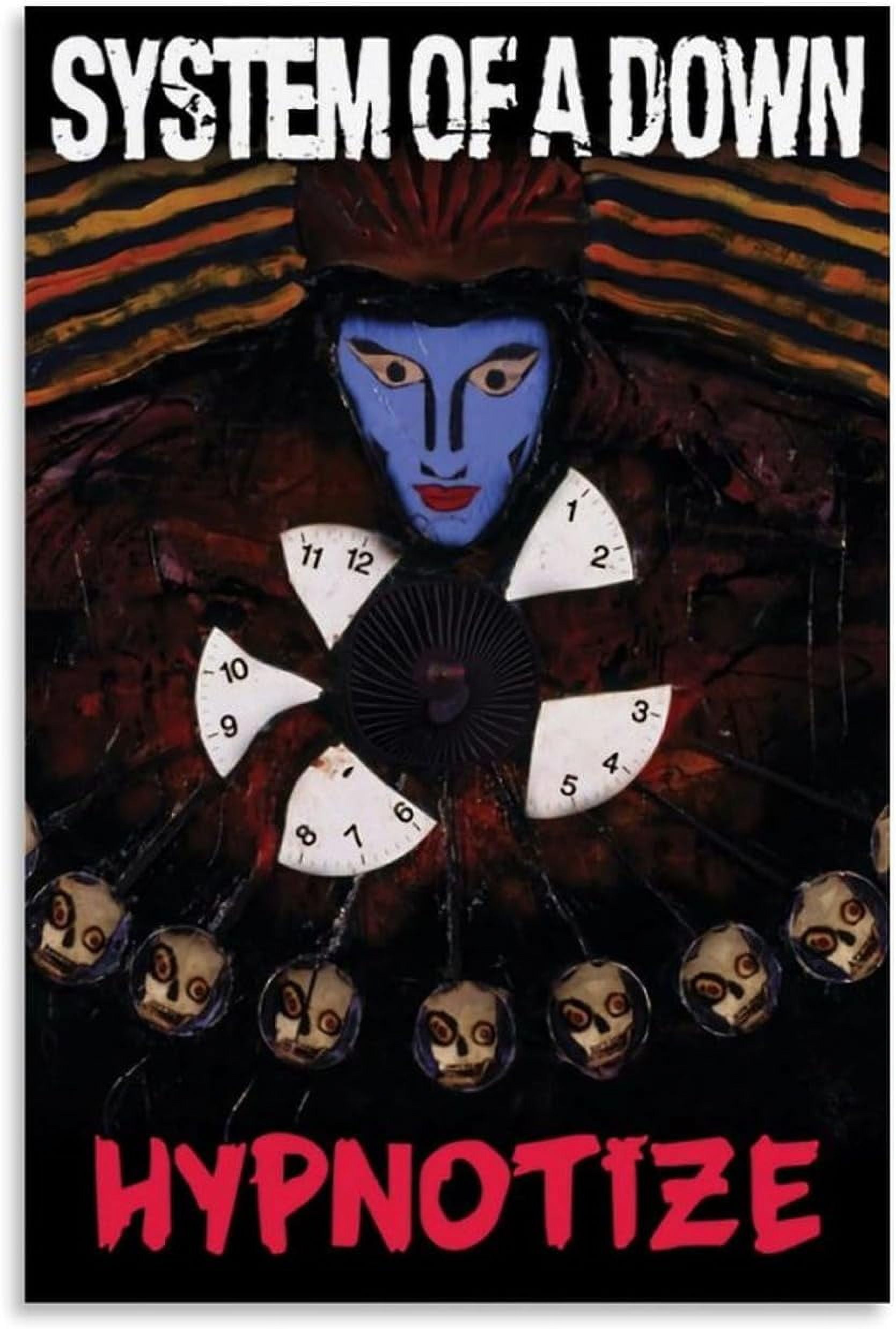 Huici System of A Down Poster Hypnotize Album Music Posters for Room ...