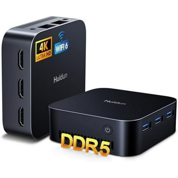 Huidun Mini PC H20 Intel Alder Lake N97(up to 3.60 GHz) 16GB RAM 512GB ...